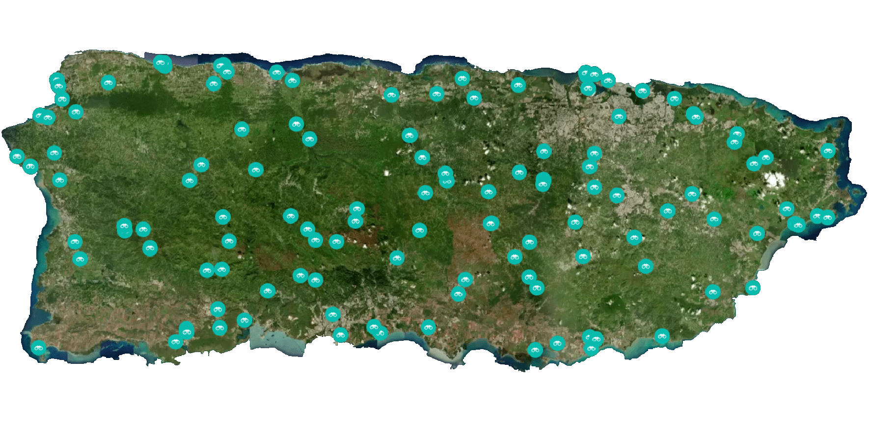 Mapa Turisteo PR